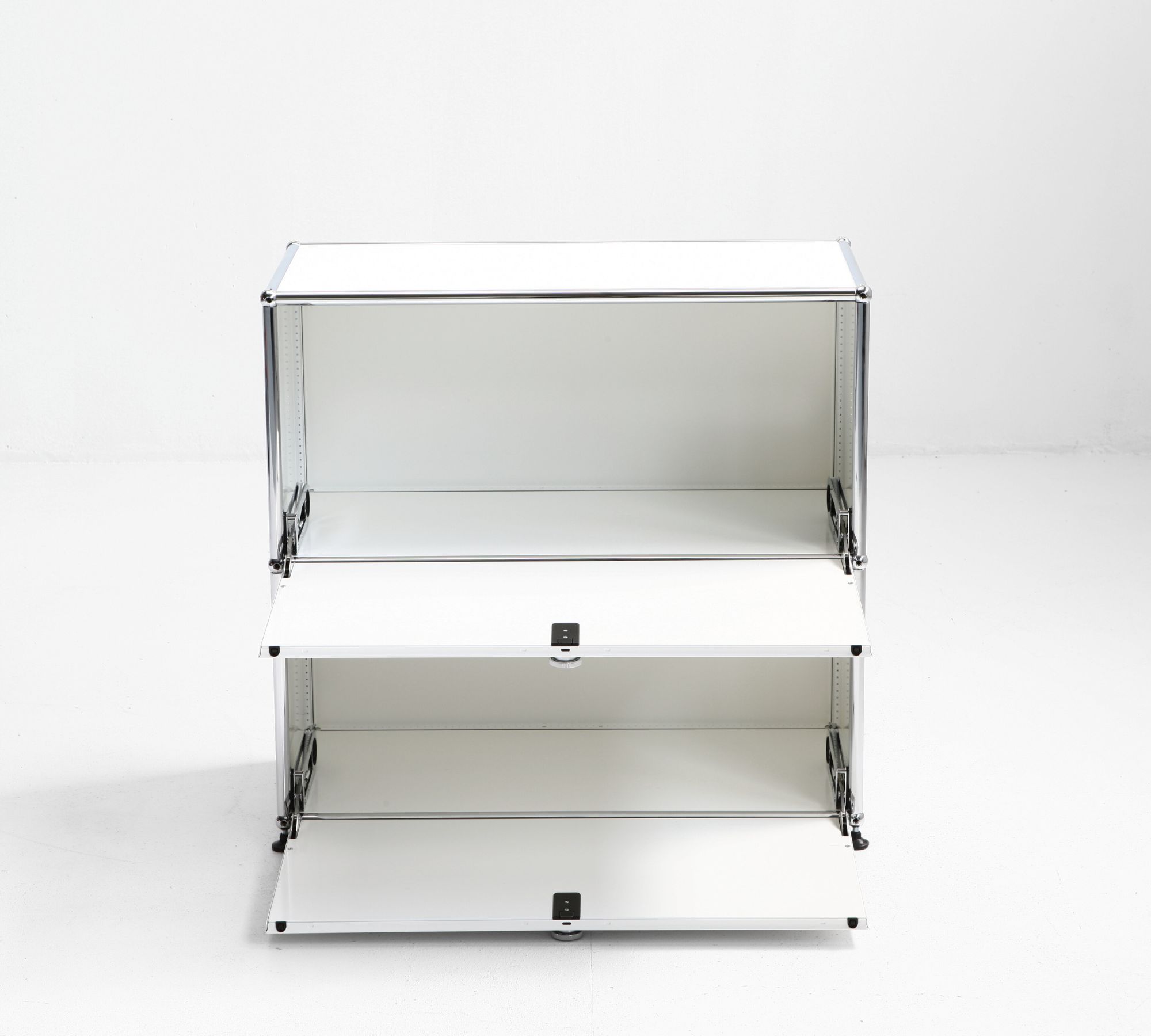 Sideboard 1x2 Mit 2 Klapptüren Reinweiss | USM | COCOLI